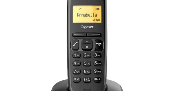 Gigaset A170 - Ασύρματο τηλέφωνο - Μαύρο - ZER Shop