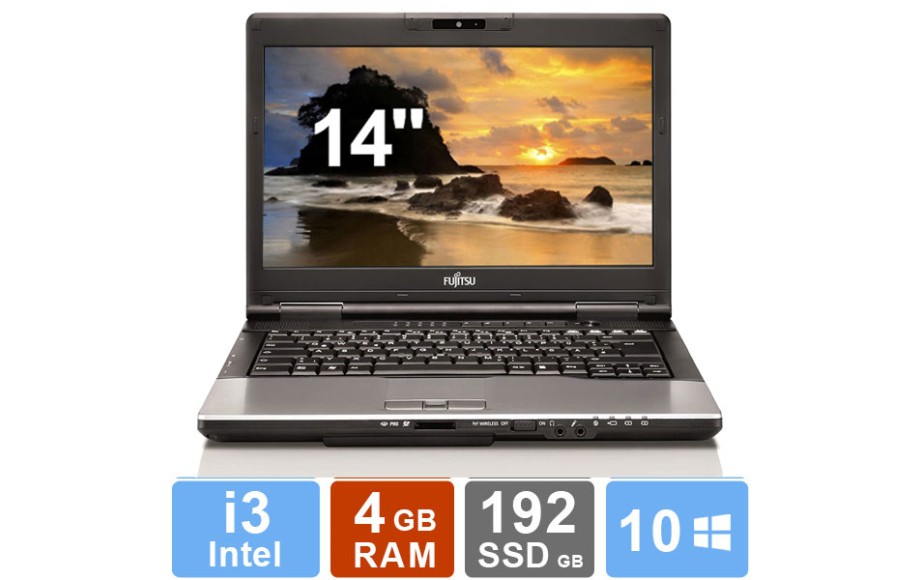 Fujitsu LifeBook S752 - i3 - 4GB RAM - 192GB SSD - ZER Shop
