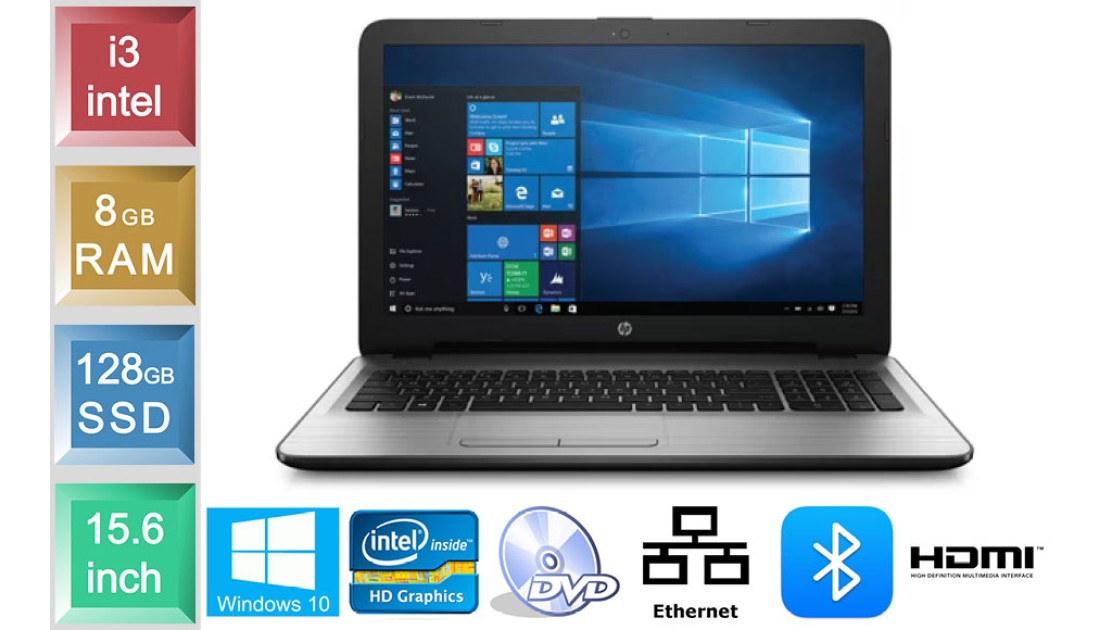 HP 250 G5 - i3 - 8GB RAM - 128GB SSD - ZER Shop