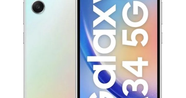 Samsung Galaxy A34 5G 128GB A346 DS - Silver - ZER Shop